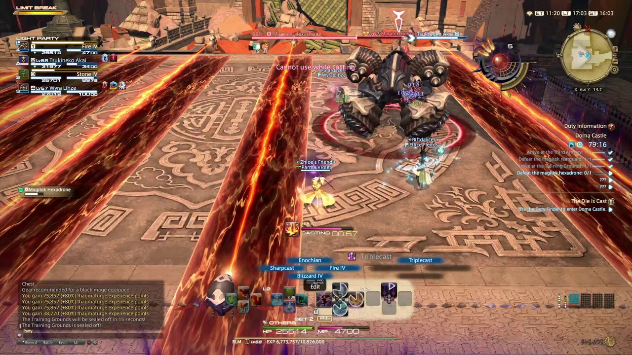 Final Fantasy 14 - Doma Castle - YouTube