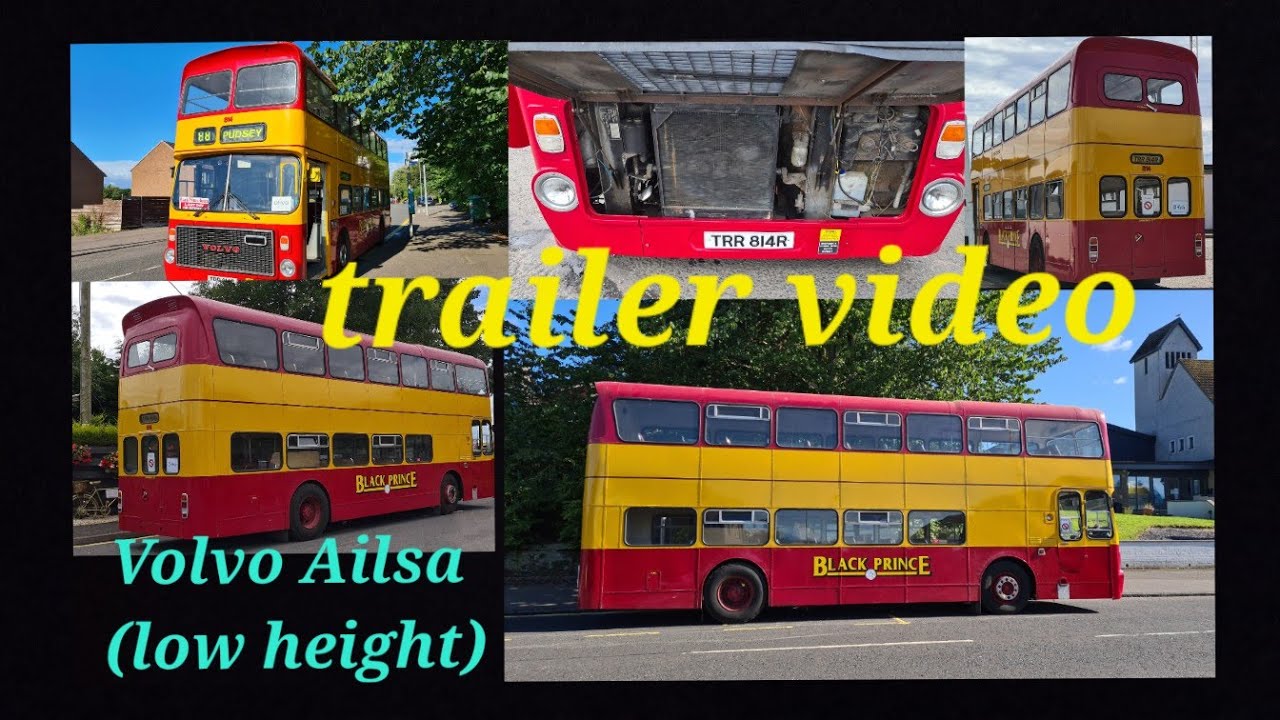 Volvo Ailsa ( low height) trailer video ....Scotland....2023.... - YouTube
