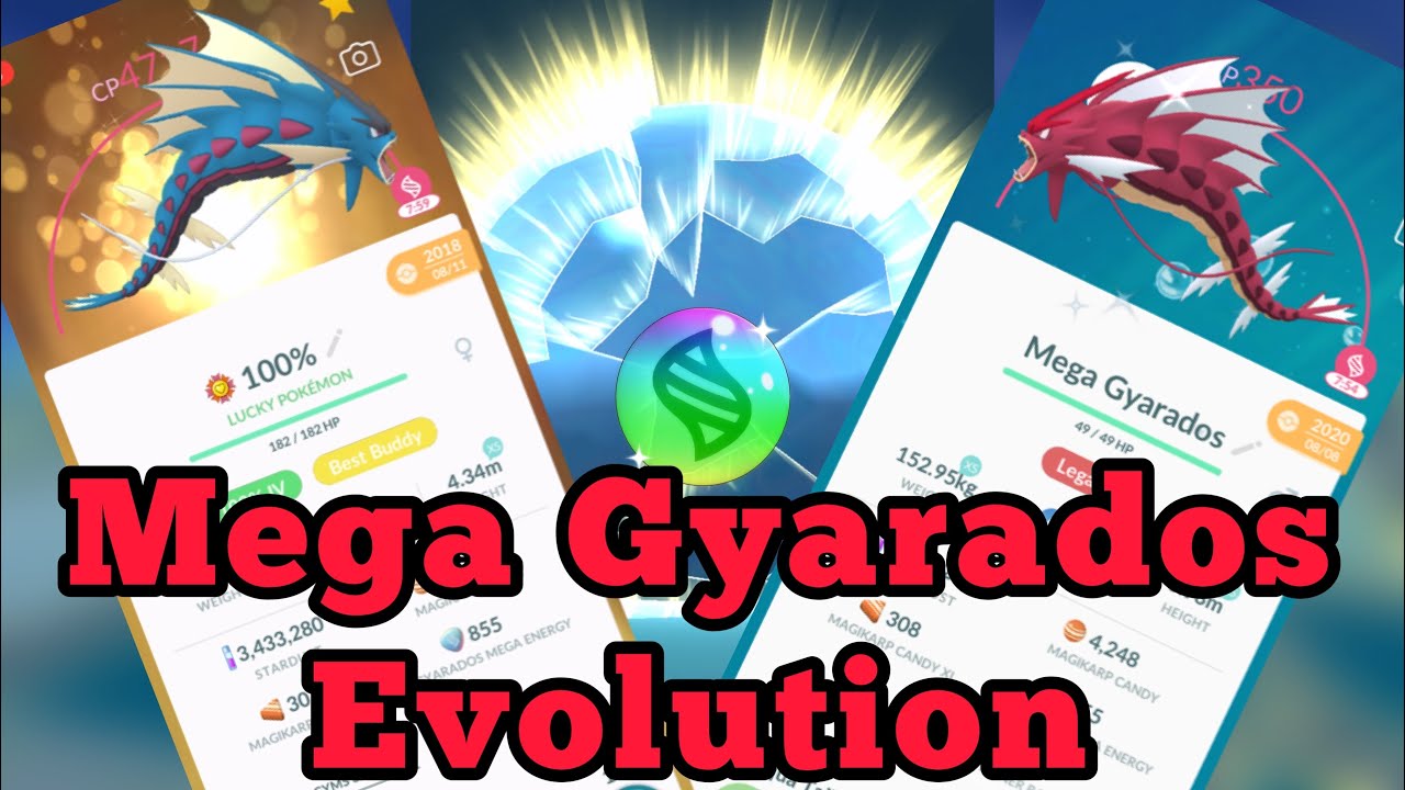 Mega Gyarados Evolution - YouTube