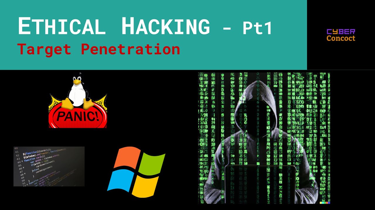 Ethical Hacking For Beginners - Pt1 Target Penetration - YouTube