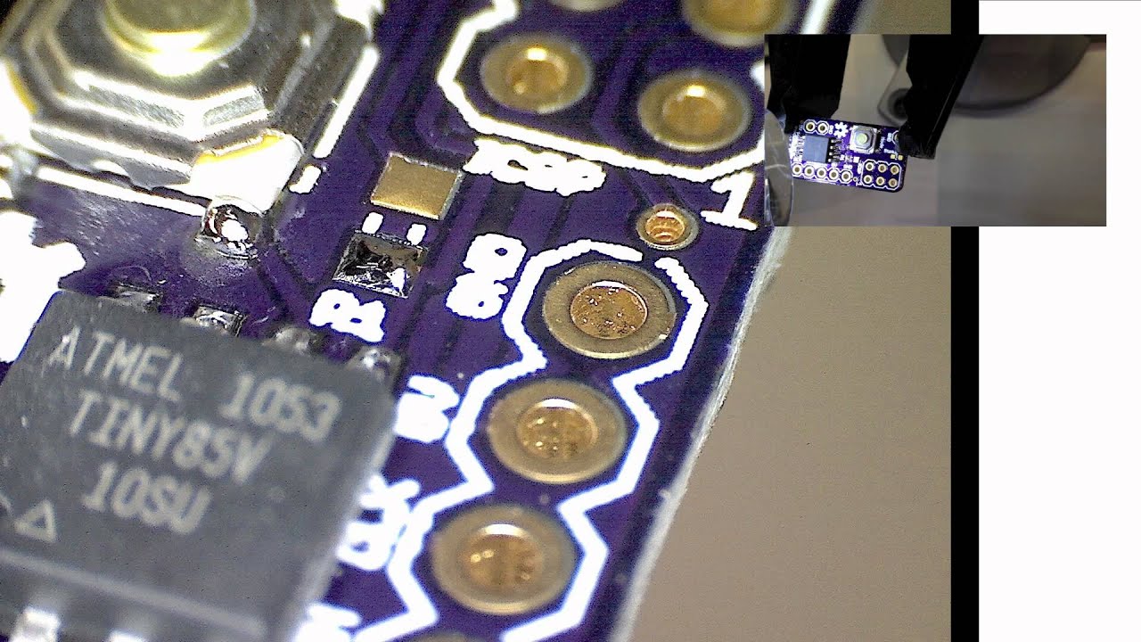 SMD Soldering - Short - YouTube