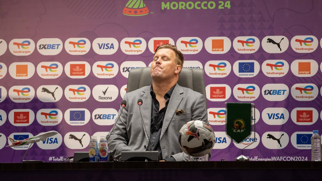 COACH KIM LARS SPEAKS TO THE PRESS AFTER #WAFCON FINAL MISS OUT AFTER ...
