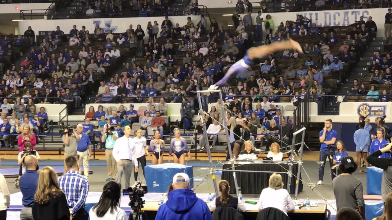 Cally Nixon of UK gymnastics on bars (January 17th, 2020) - YouTube