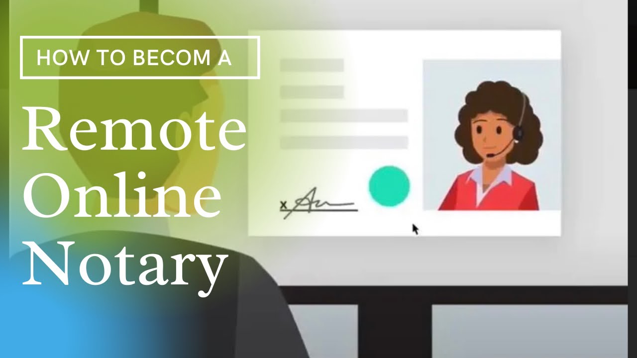 How I became a (RON) Remote Online Notary in Virginia - YouTube
