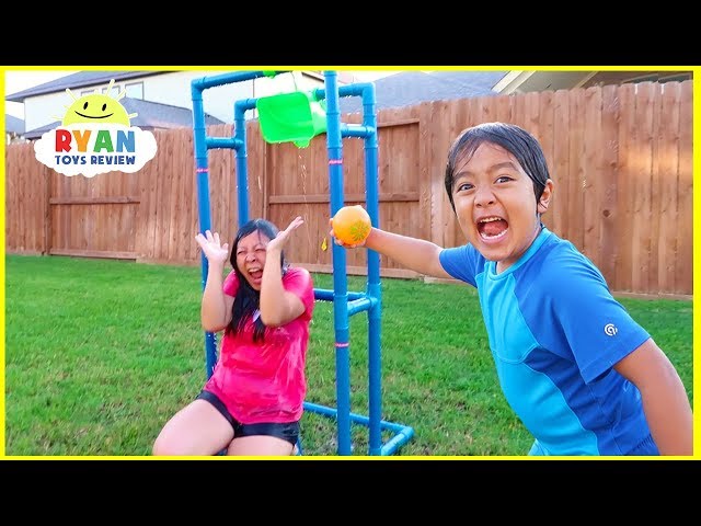 Dunk Tank Challenge Family Fun Activities with Ryan ToysReview ...