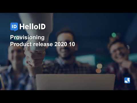HelloID Provisioning - Product Update 2020.10 - Identity as a Service - YouTube