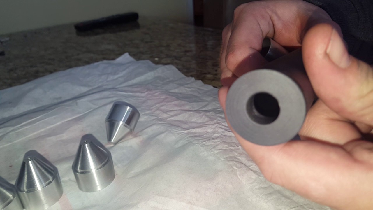 Hard anodized 5" Micro Trap - YouTube