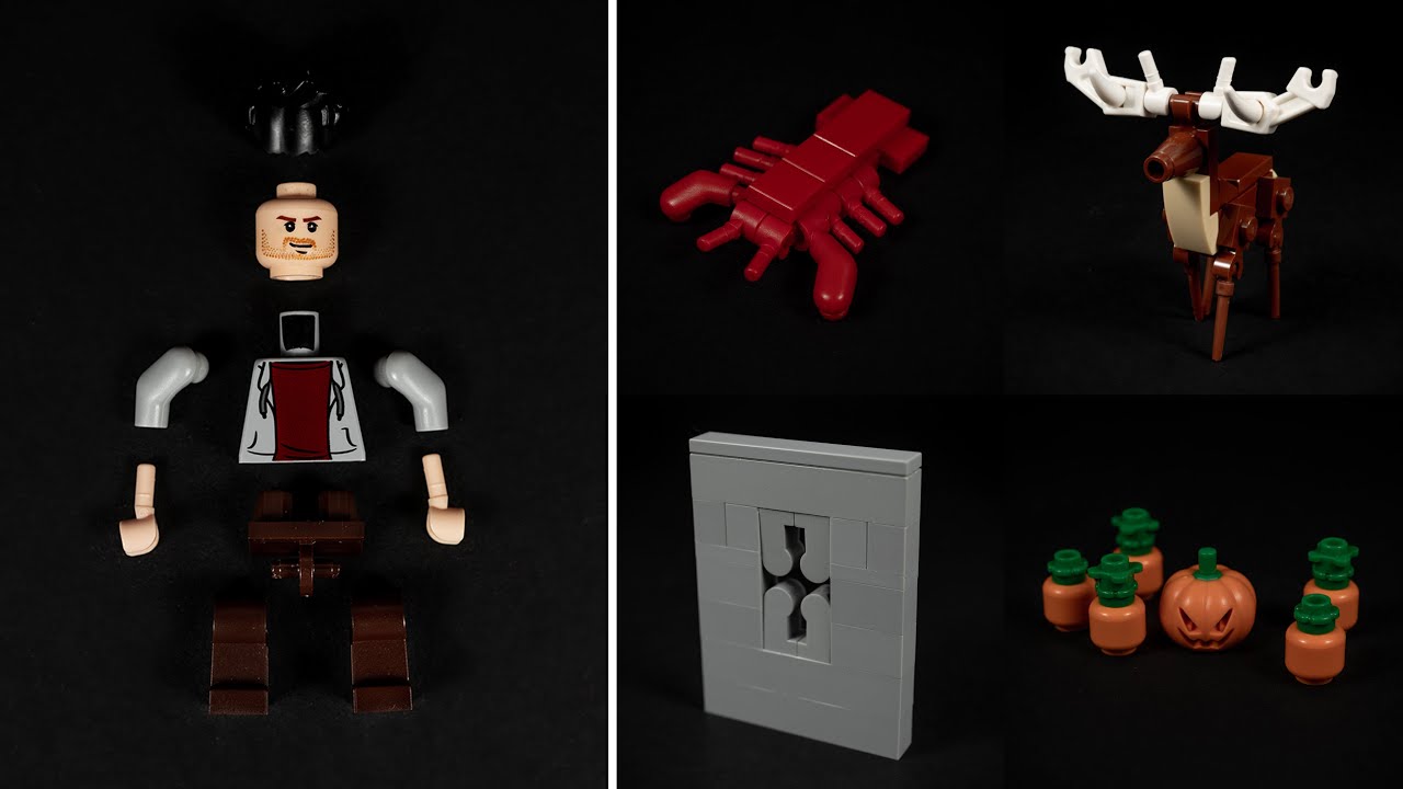 How To Safely Dismantle LEGO Minifigures & Ways To Use The Pieces - YouTube