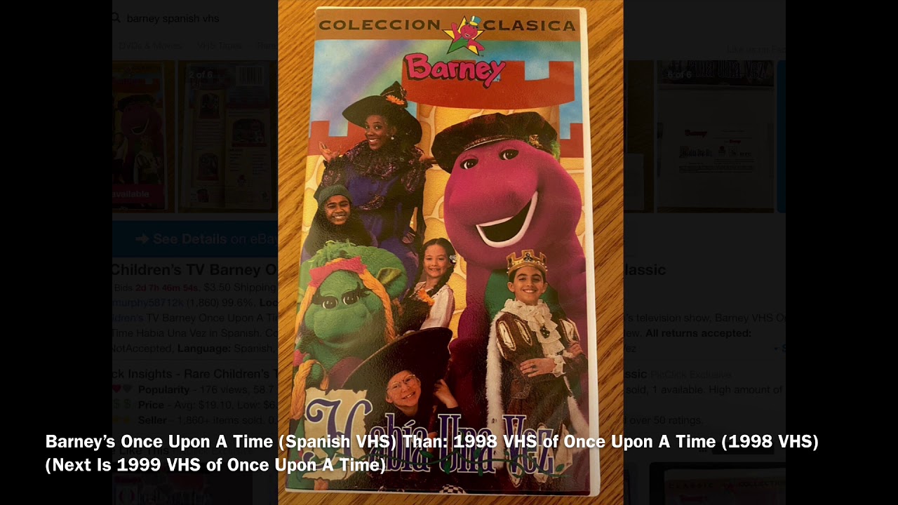 Once Upon A Time (Spanish VHS) For (1998 VHS Called Once Upon A Time ...