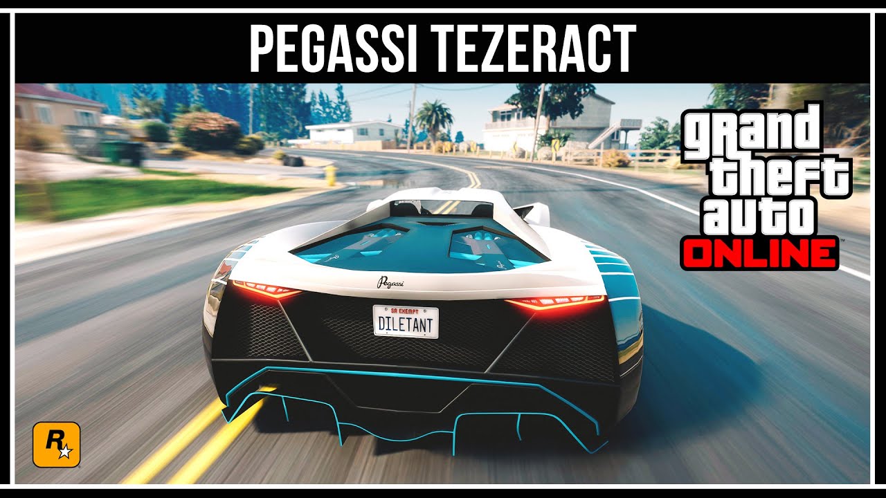 Pegassi Tezeract: Самый быстрый суперкар в GTA 5 Online - YouTube