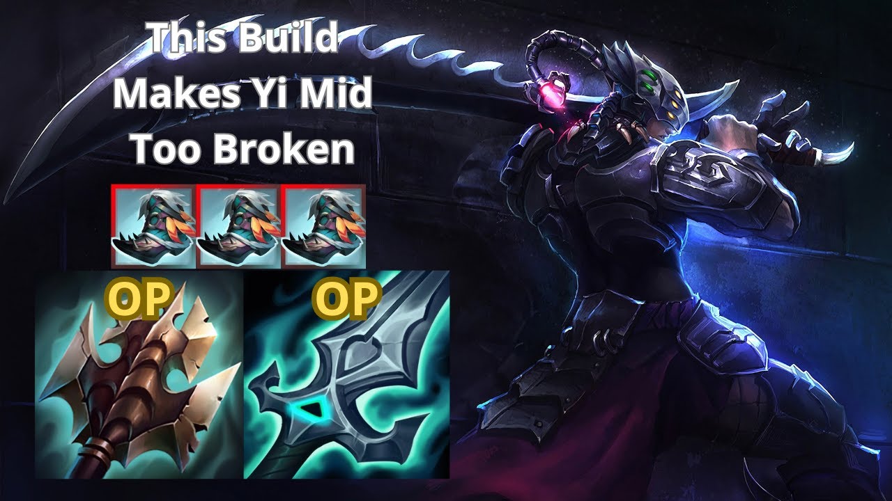 This Build Makes MASTER YI MID too Broken - YouTube