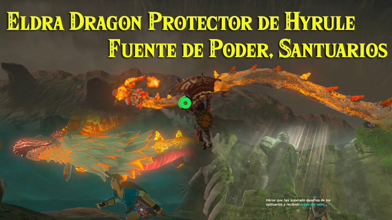Eldra, Dragón Protector Interdimensional de Hyrule - Fuente de Poder ...