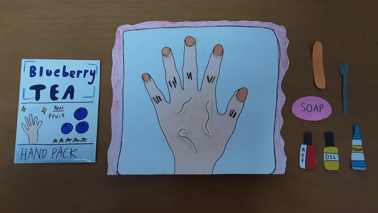 [Sped Up] 💸Paper DIY💸 | Hand Spa | Made by Abby - YouTube