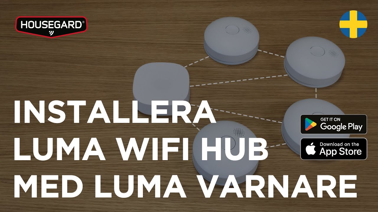 Installera Luma Hub med varnare - SE - YouTube