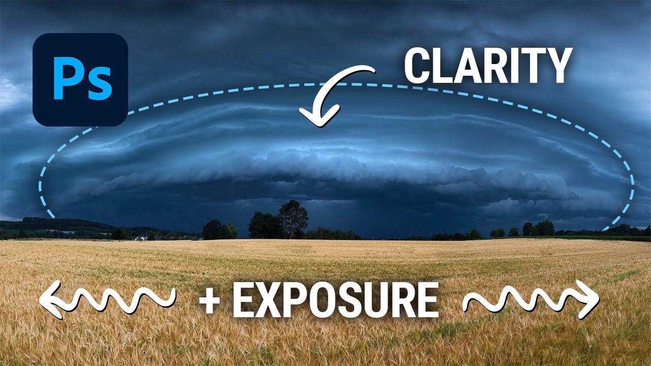 How to Create a DRAMATIC SKY - Photoshop Tutorial (Raws included) - YouTube