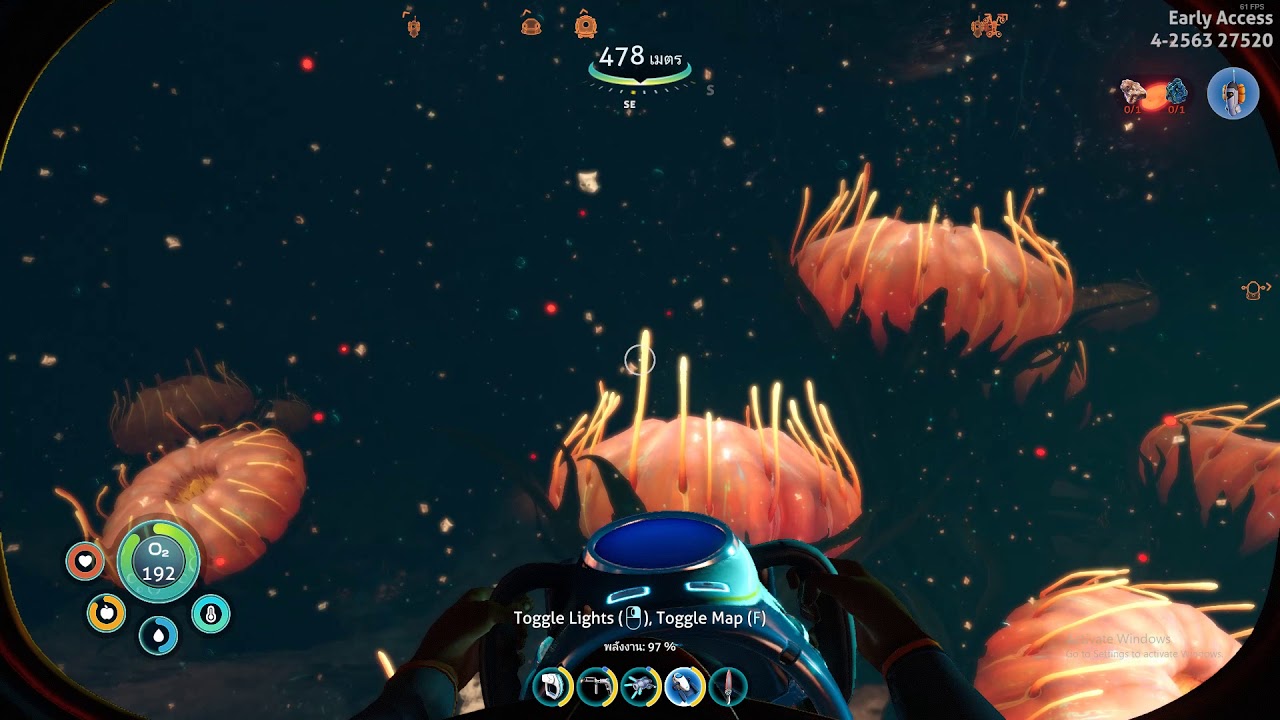 EP10 Subnautica Below Zero เจอเอเลี่ยน Precurser meet - YouTube