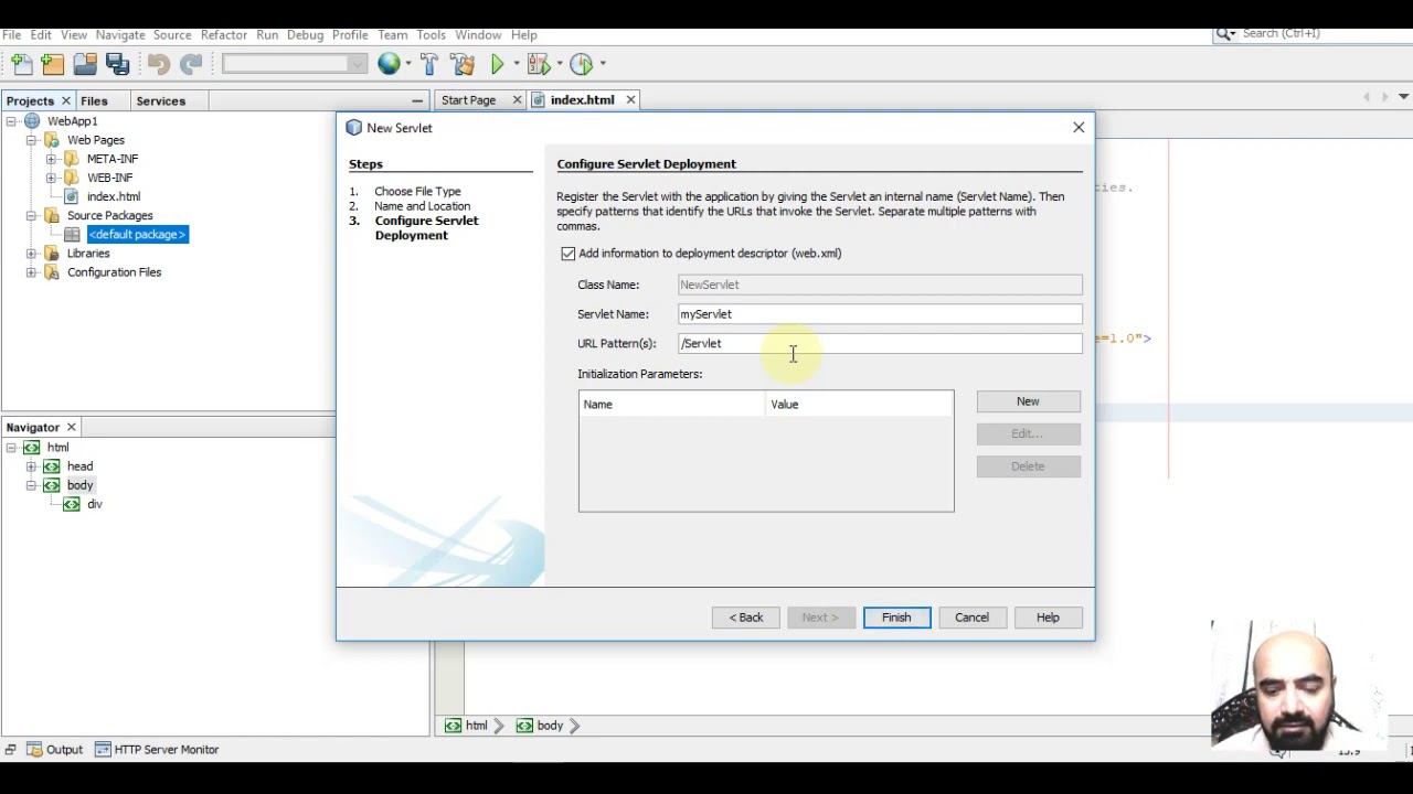 Cit 303 Web Development With Java 1st Java Web Application Using Netbeans And Use Of Tomcat 5047