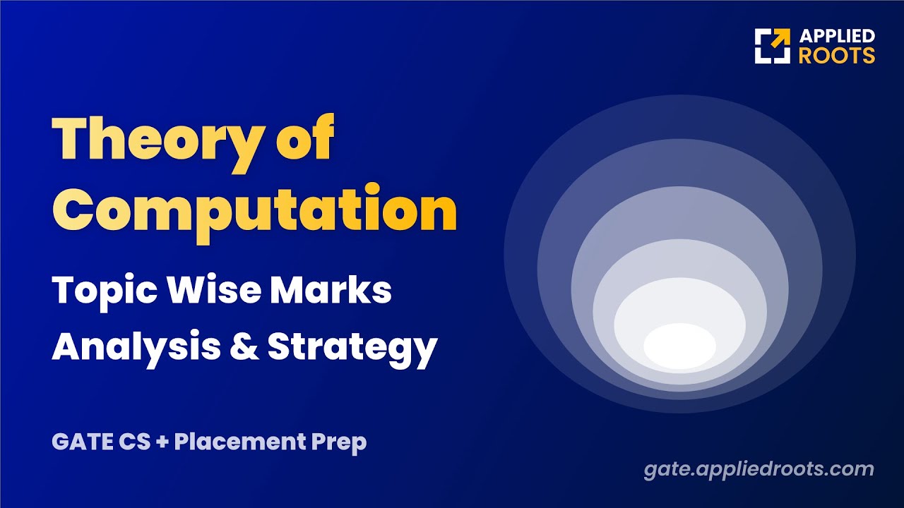 TOC Marks Distribution & Analysis Topic-Wise | GATE CS 2022 | GATE ...