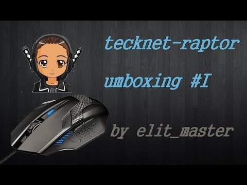 umboxing souris tecknet raptor - YouTube