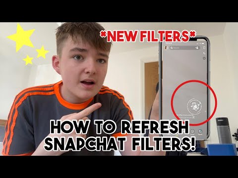 How To Refresh Your Snapchat Filters! (Unlock New Filters!!) - YouTube