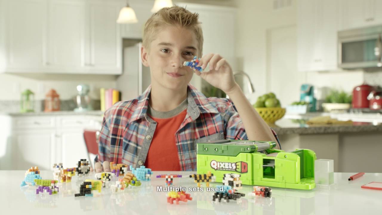 Qixels 3D Official 30s TV Commercial - YouTube