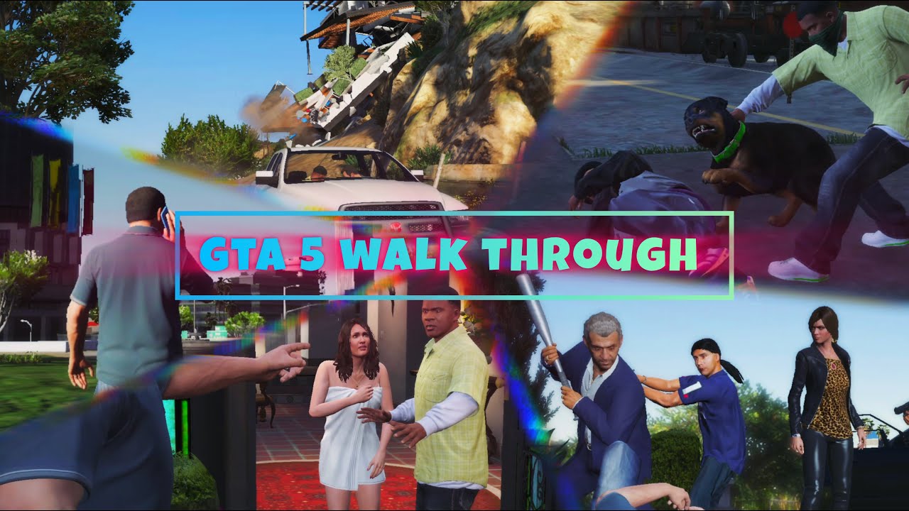 GTA 5 Story Mode Walkthrough - All Missions Completed 4K60FPS | All ...