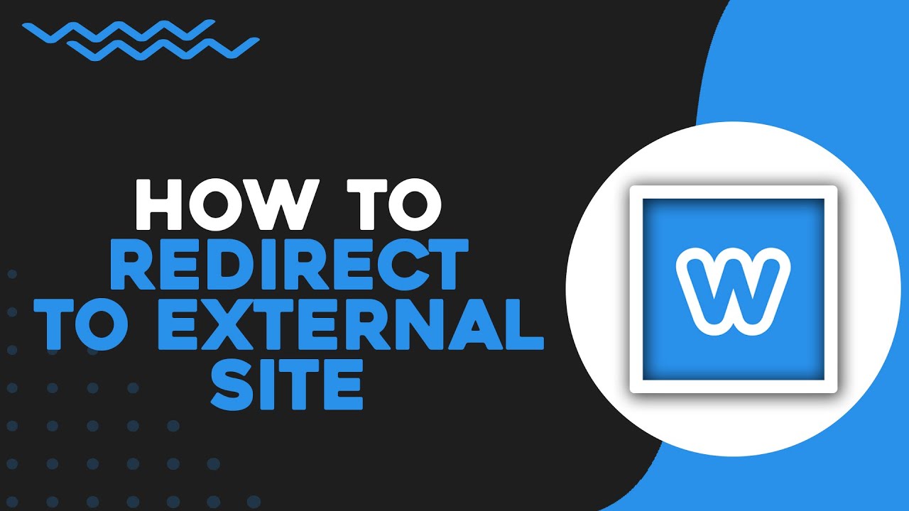 How to Redirect to an External Site on Weebly (Quick Tutorial) - YouTube