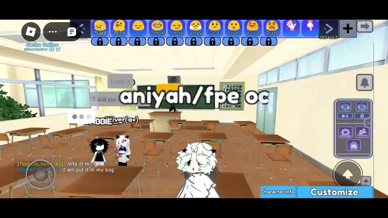 doing a fpe rp in gacha online! - YouTube