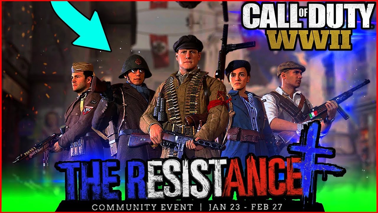 THE RESISTANCE EVENT IS GOING TO BE AWESOME! (COD WW2) - YouTube