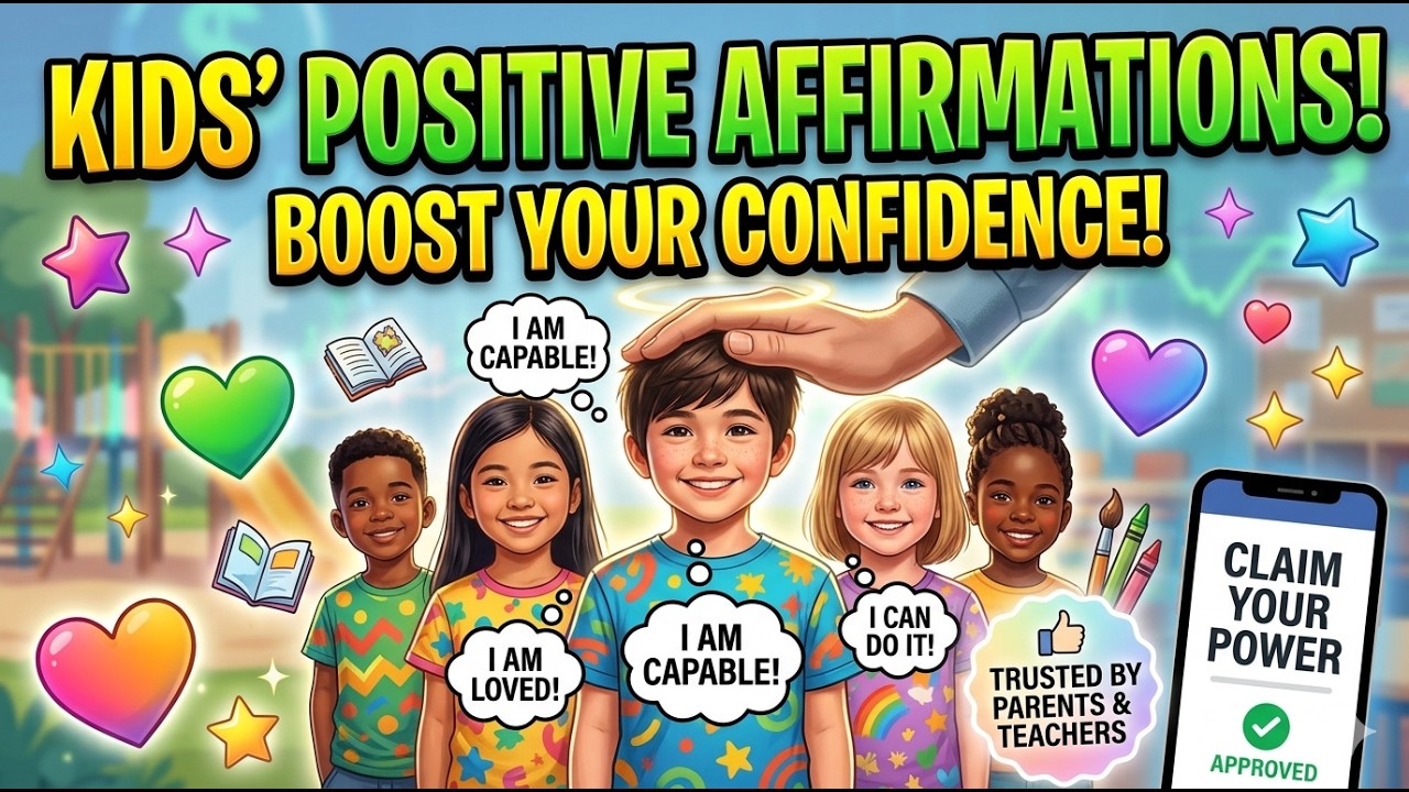 Positive Morning Affirmations for Kids and Family Dara's Baby Club ...
