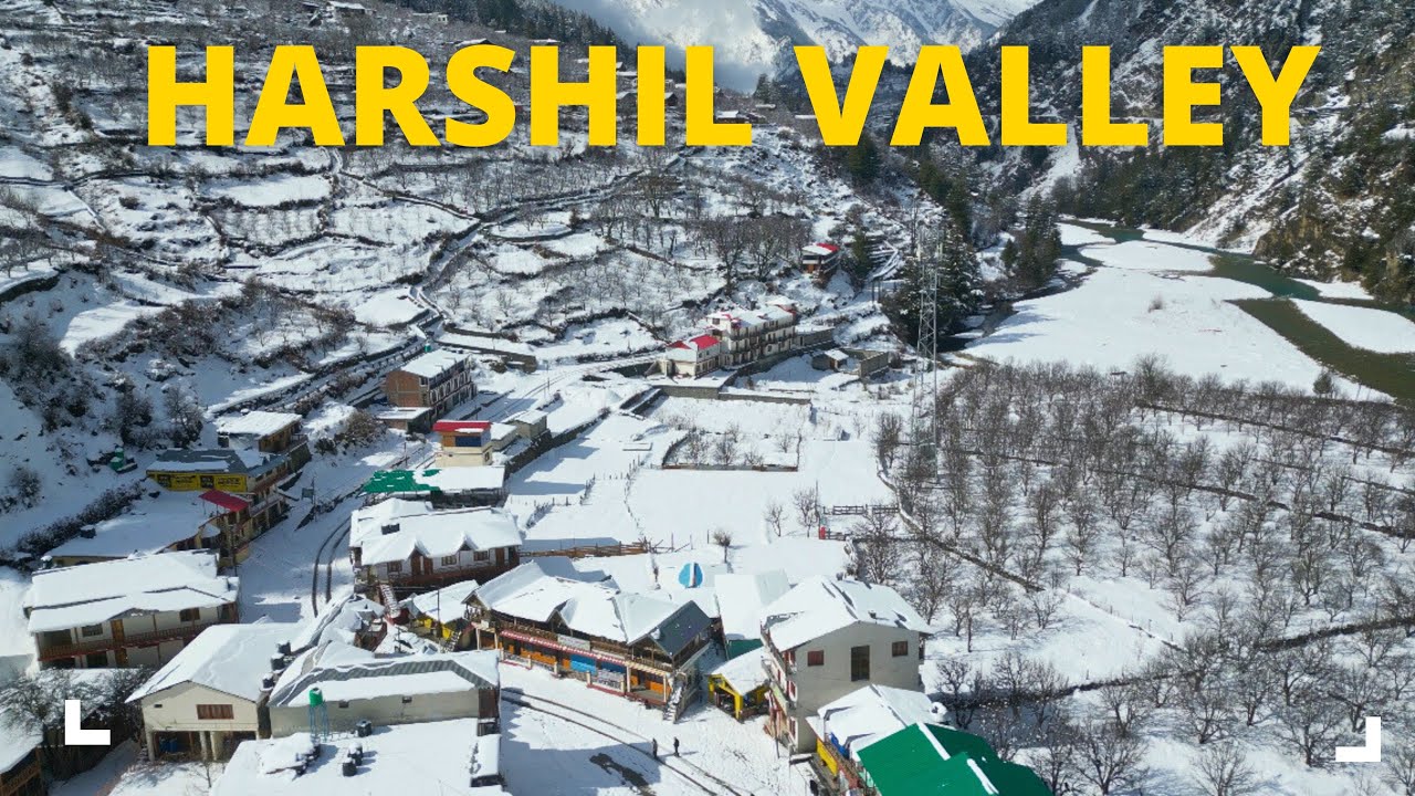 Most beautiful valley during winters | Harshil valley | | Uttarakhand ...