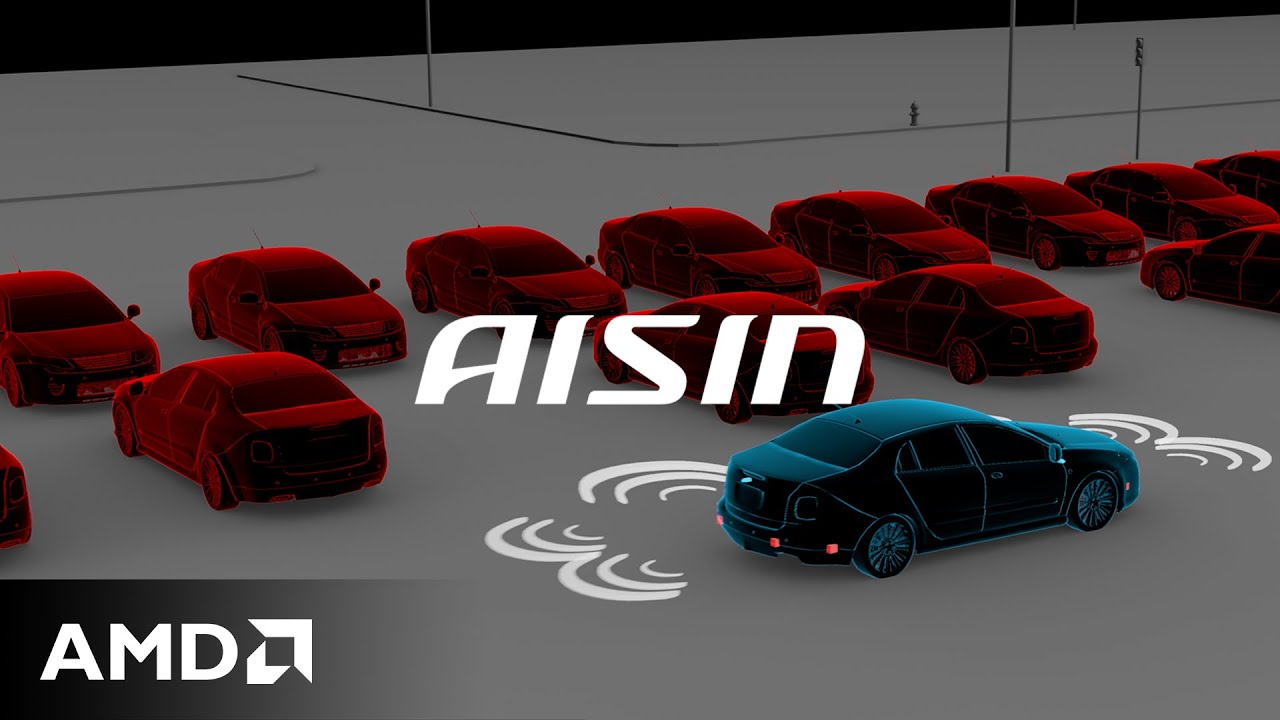 AMD Powers Aisin Next-Generation Automated Parking Assist System - YouTube