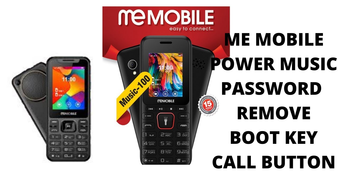 Me mobile power music password remove | Boot key call button - YouTube