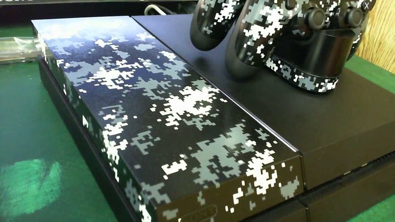 Sony Playstation 4 Custom Paint Job - YouTube
