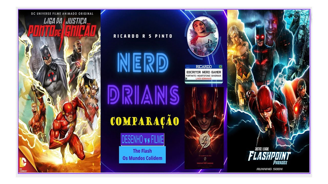 THE FLASH - Comparativo : FlashPoint VS Os Mundos Colidem - ND - YouTube