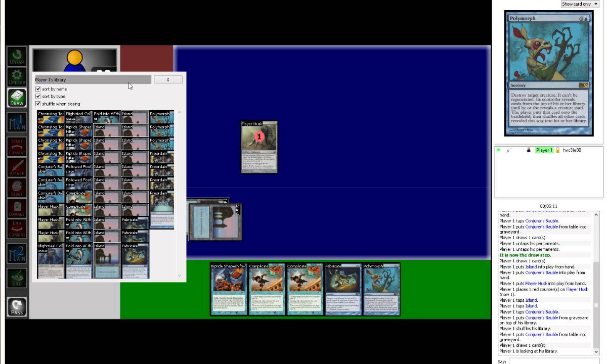 Magic the Gathering: Casual deck series - Polymorph Deck - YouTube