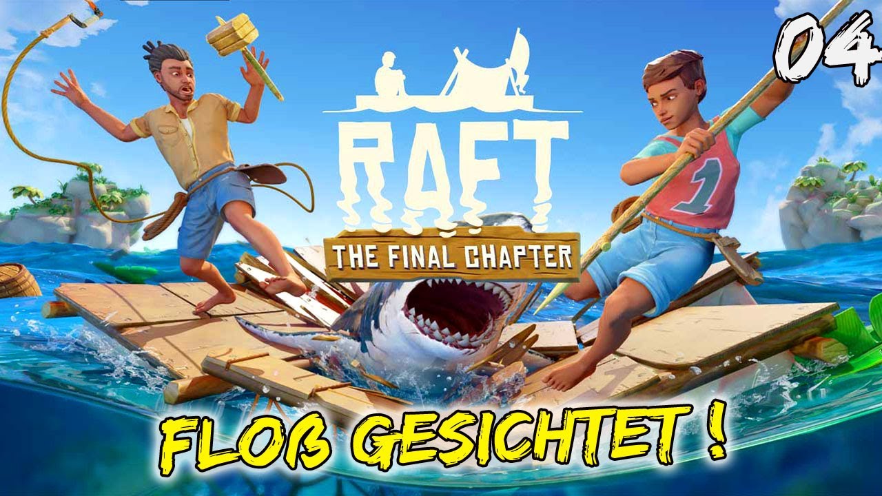 RAFT #04 Floß gesichtet 🌴 Treibgut Fangnetze | Deutsch Lets Play - YouTube