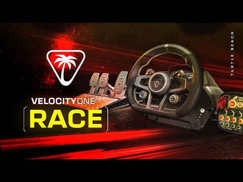 Turtle Beach VelocityOne Racing Wheel and Pedals for PC and Xbox ...