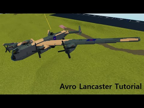 (roblox plane crazy) Avro Lancaster tutorial - YouTube