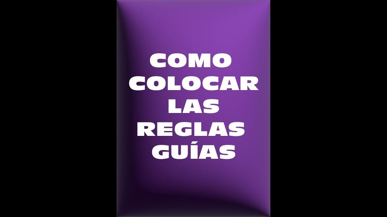 Cómo colocar reglas guías en illustrator 2024 - YouTube