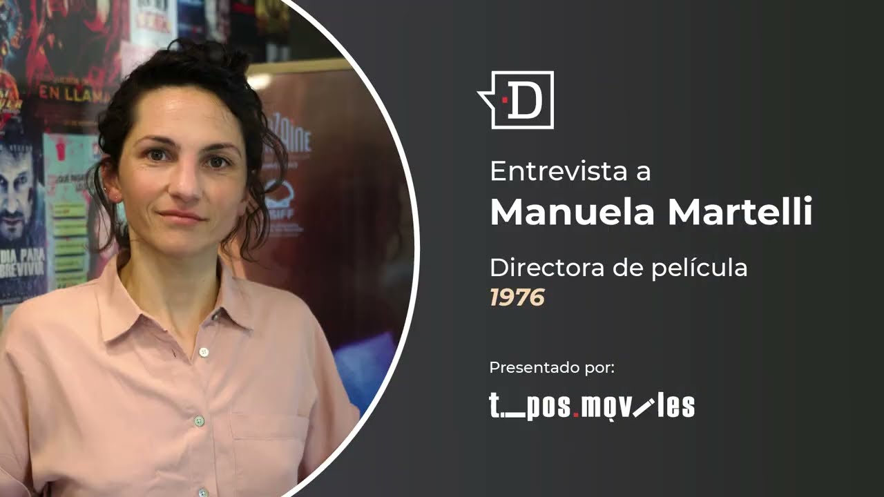 Entrevista a Manuela Martelli, actriz chilena y directora de "1976". - YouTube