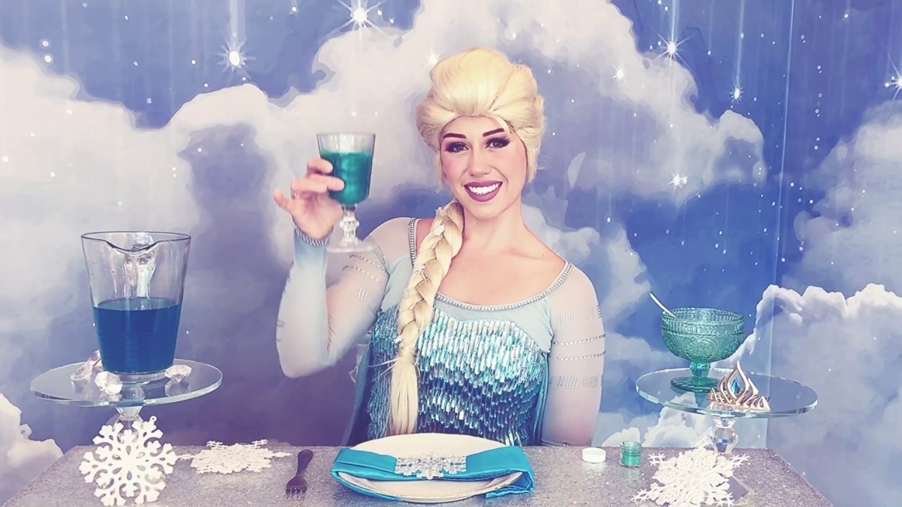 Elsa's Frost Drink Tutorial - YouTube