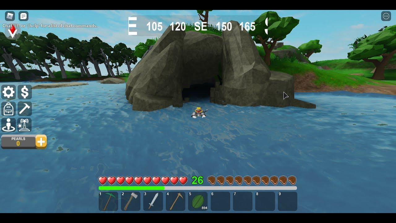 Where to find the new cave in roblox stranded. - YouTube