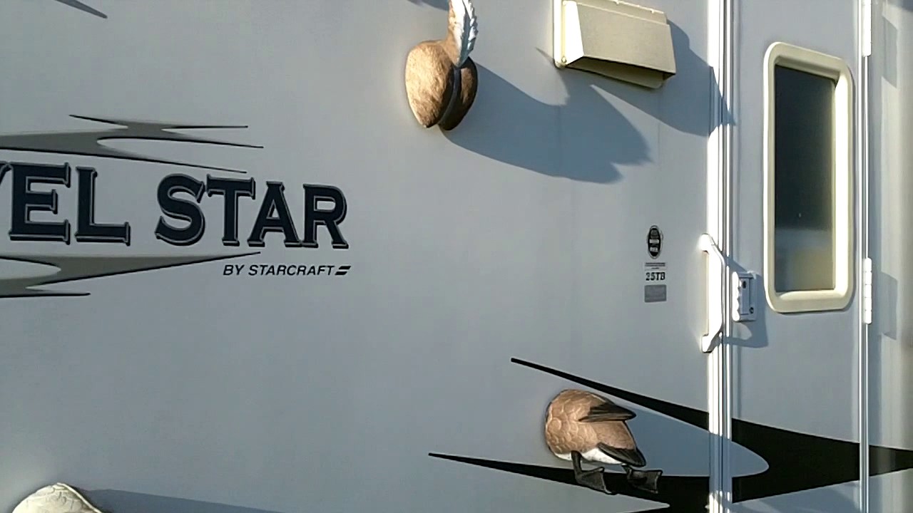 RV broken window and vent - YouTube