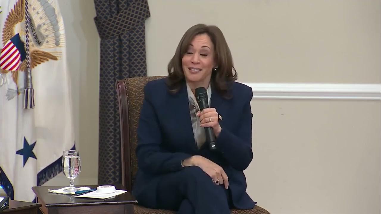Vice President Kamala Harris gushes about Venn Diagrams - YouTube