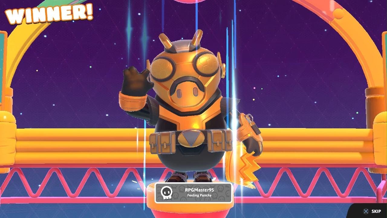 Fall Guys Beam Me Up Celebration New Star Trek Emote - YouTube