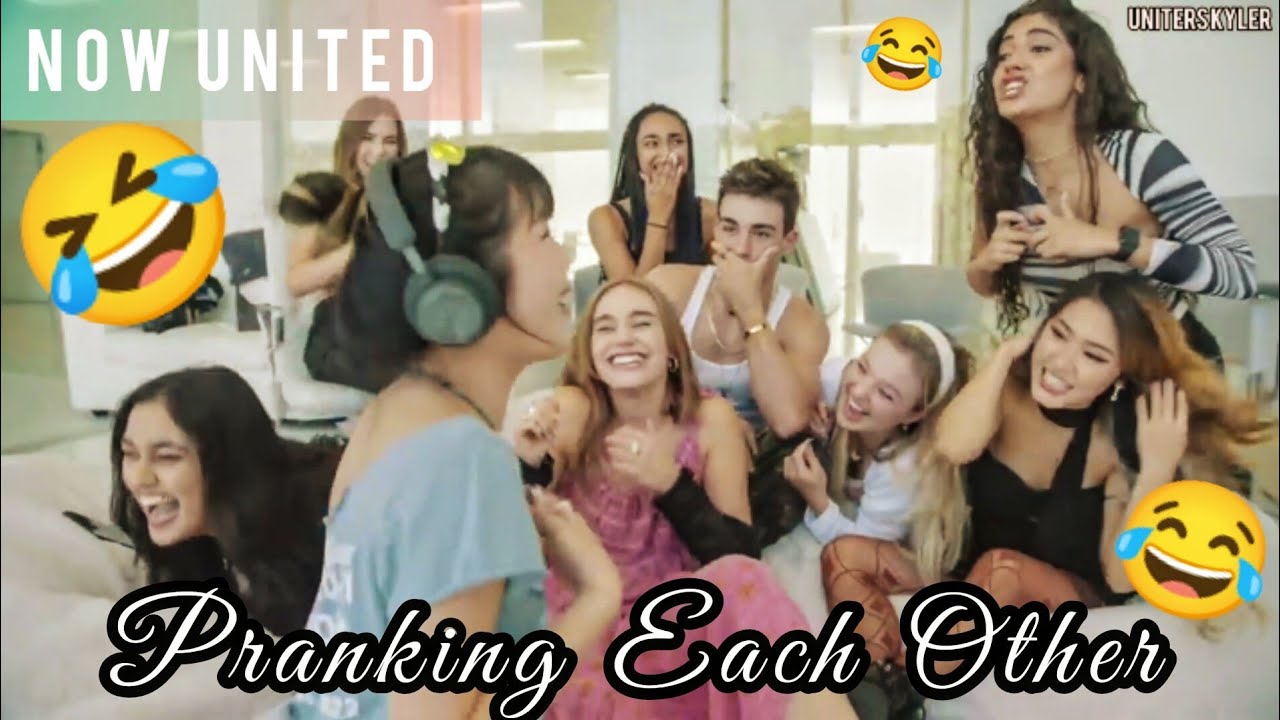 Now United Pranking Each Other| Pranking Each Member 🤣 - YouTube