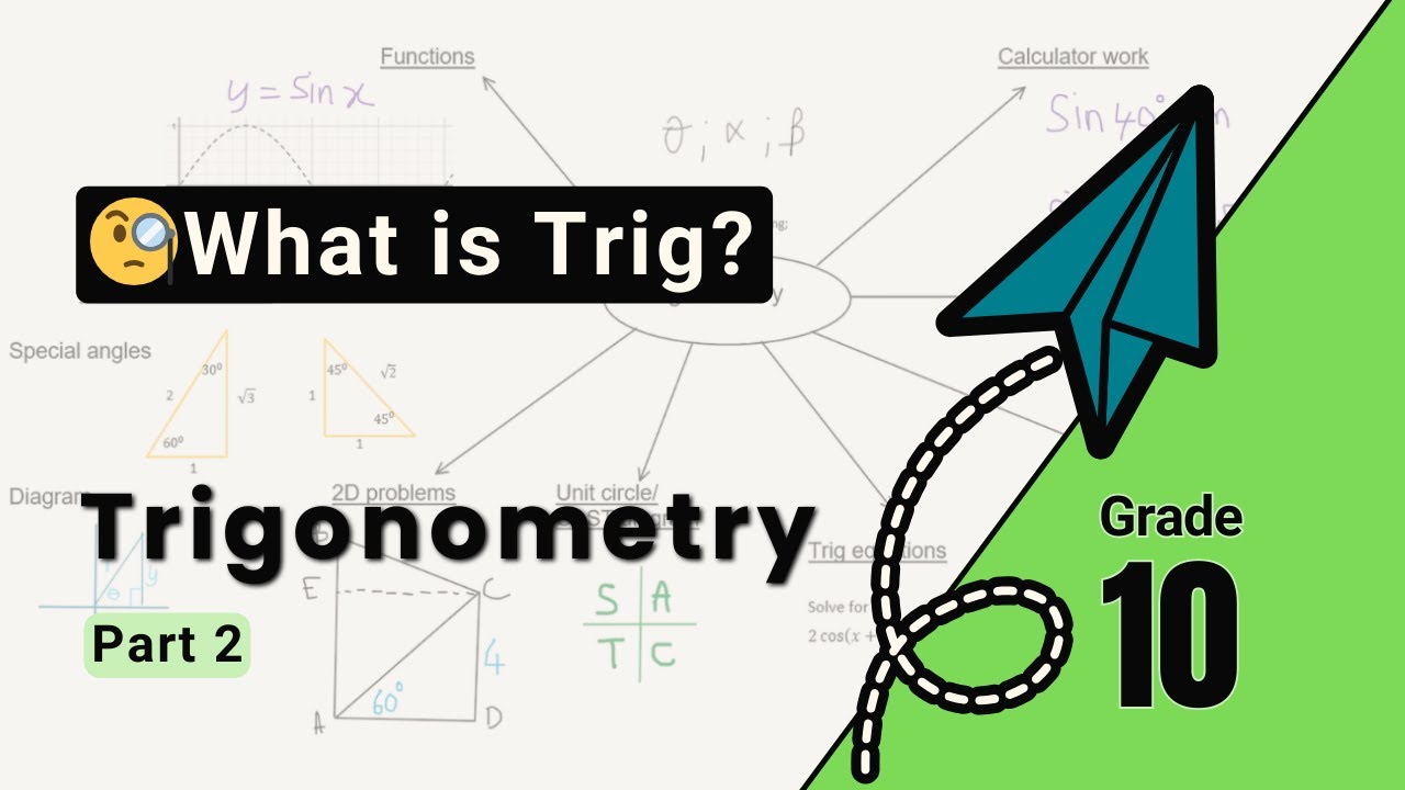 Grade 10 Trigonometry Part 2 (🔍WHAT IS TRIG?) - YouTube