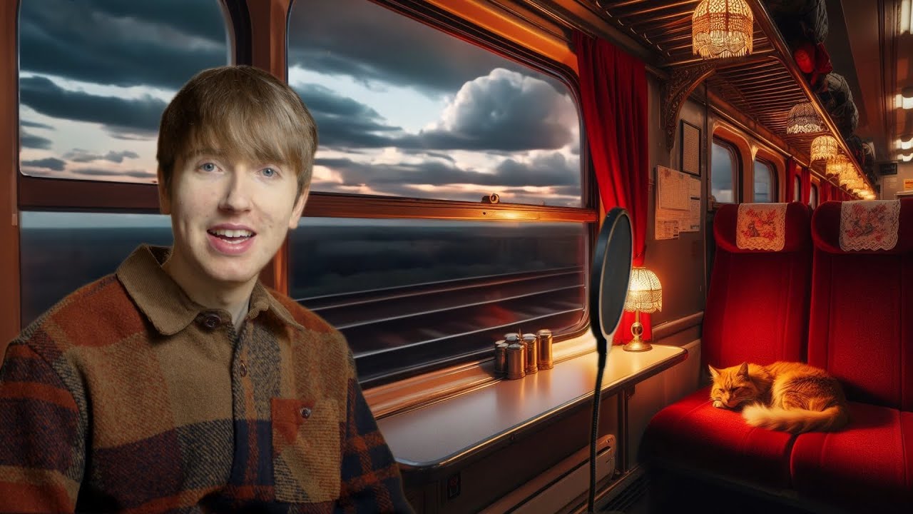 ASMR Cosy Train Journey | Whispering and Tapping Male Roleplay - YouTube