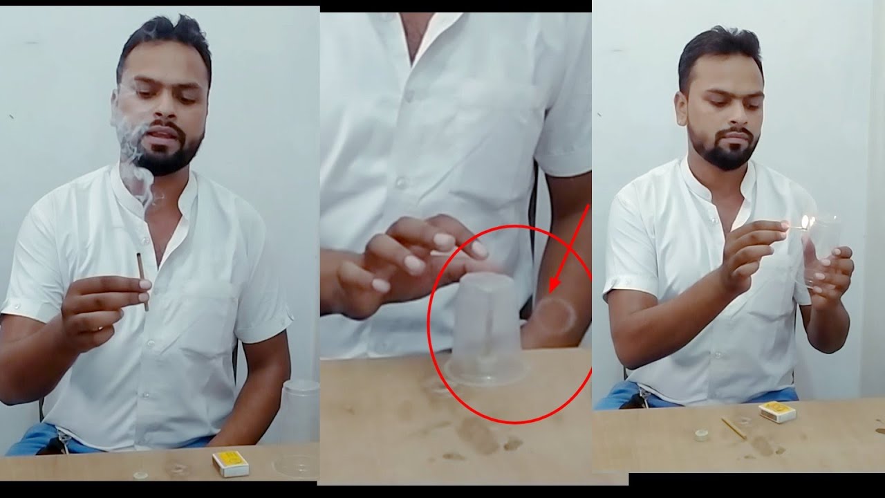 धुंए के छाले Smoke Rings Experiment { anuj ke experiment AK } - YouTube